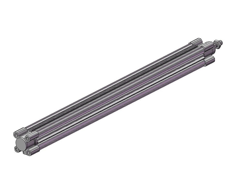 SMC CP96SDB32-700C CILINDRO PNEUMATICO DUPLA ACAO ISO 15552 DIAMETRO 32 ...