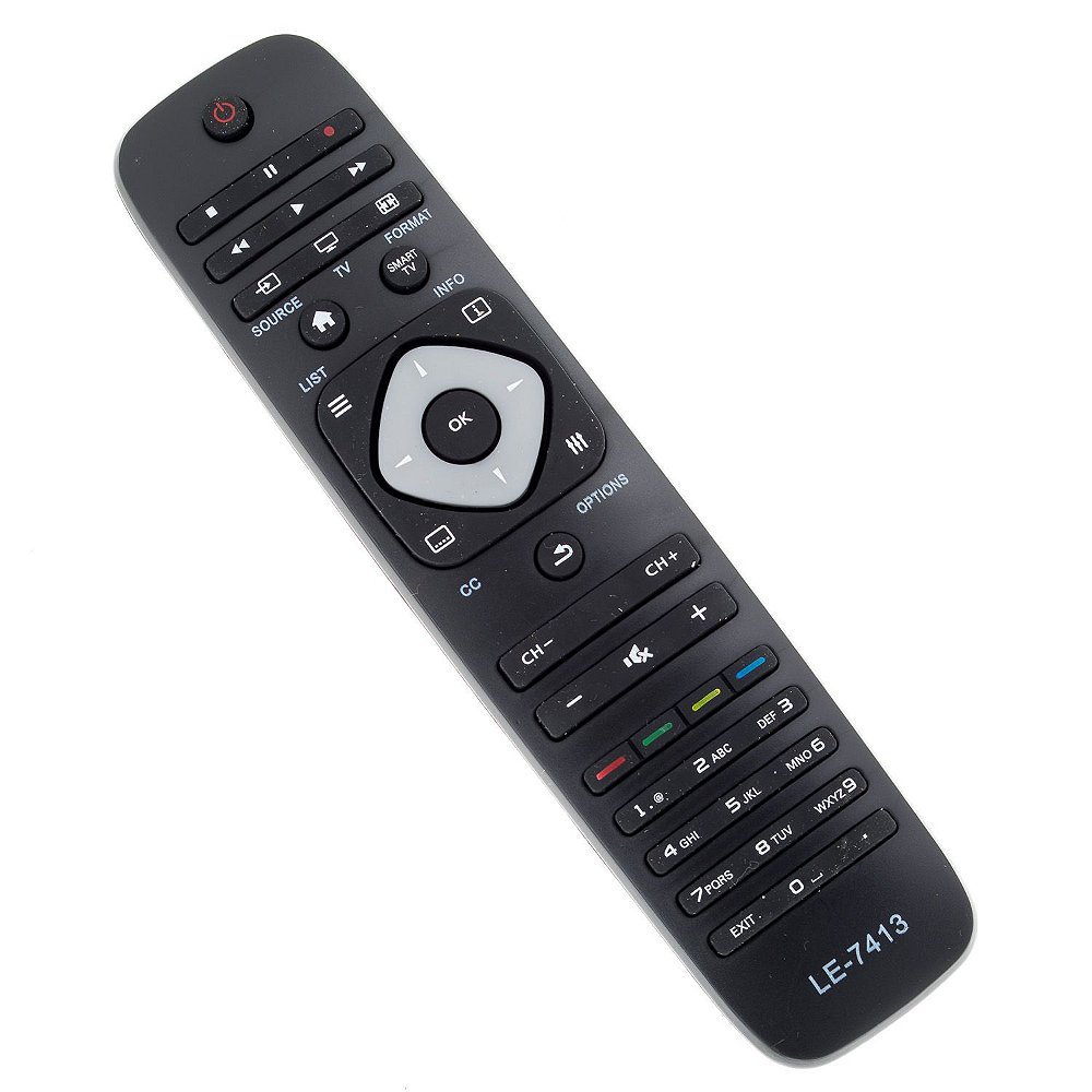 Controle Remoto Para Smart TV Philips LED LE7413 FBG7113 - Loja dos ...