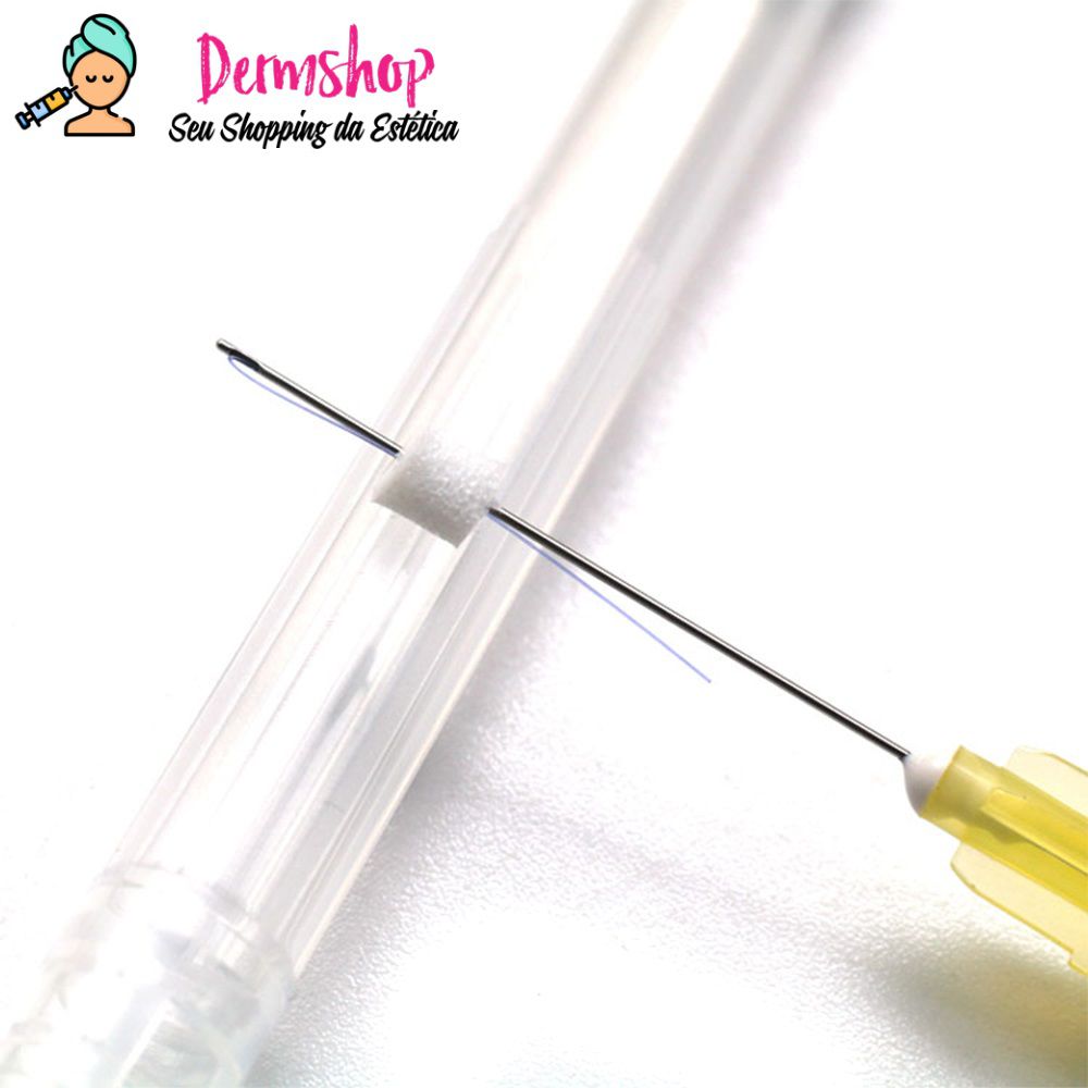 Fios de Pdo Canulado Eye Thread liso 30G x 25mm (Pacote 10 unidades ...