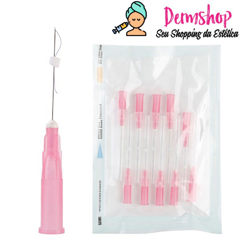 Fios de Pdo Mono Liso 29G x 38mm (Pacote 10 unidades) Loyoderm ...