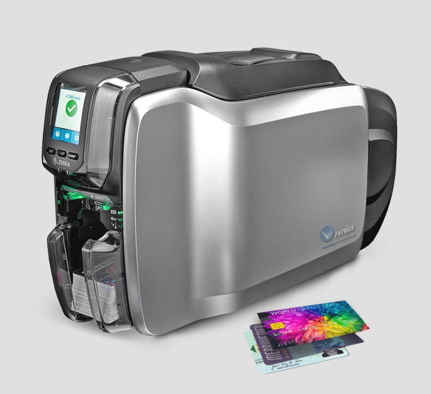 Impressora de Cartões ou Crachás em PVC Zebra ZC300 - Lservice peças e ...