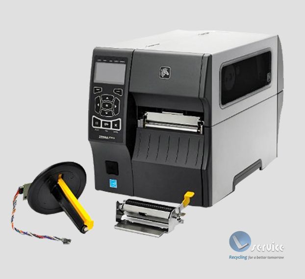 Impressora Zebra ZT410 + Peel Off + Rebobinador de Liner - Lservice ...