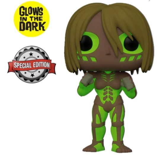 Funko Pop! Attack on Titan - Female Titan/Titã Fêmea - #233 - Action New