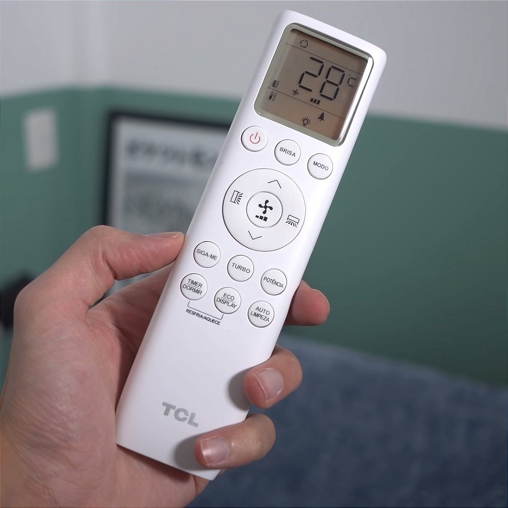 CONTROLE AR CONDICIONADO TCL 9187 - lavneteletronicos.com.br