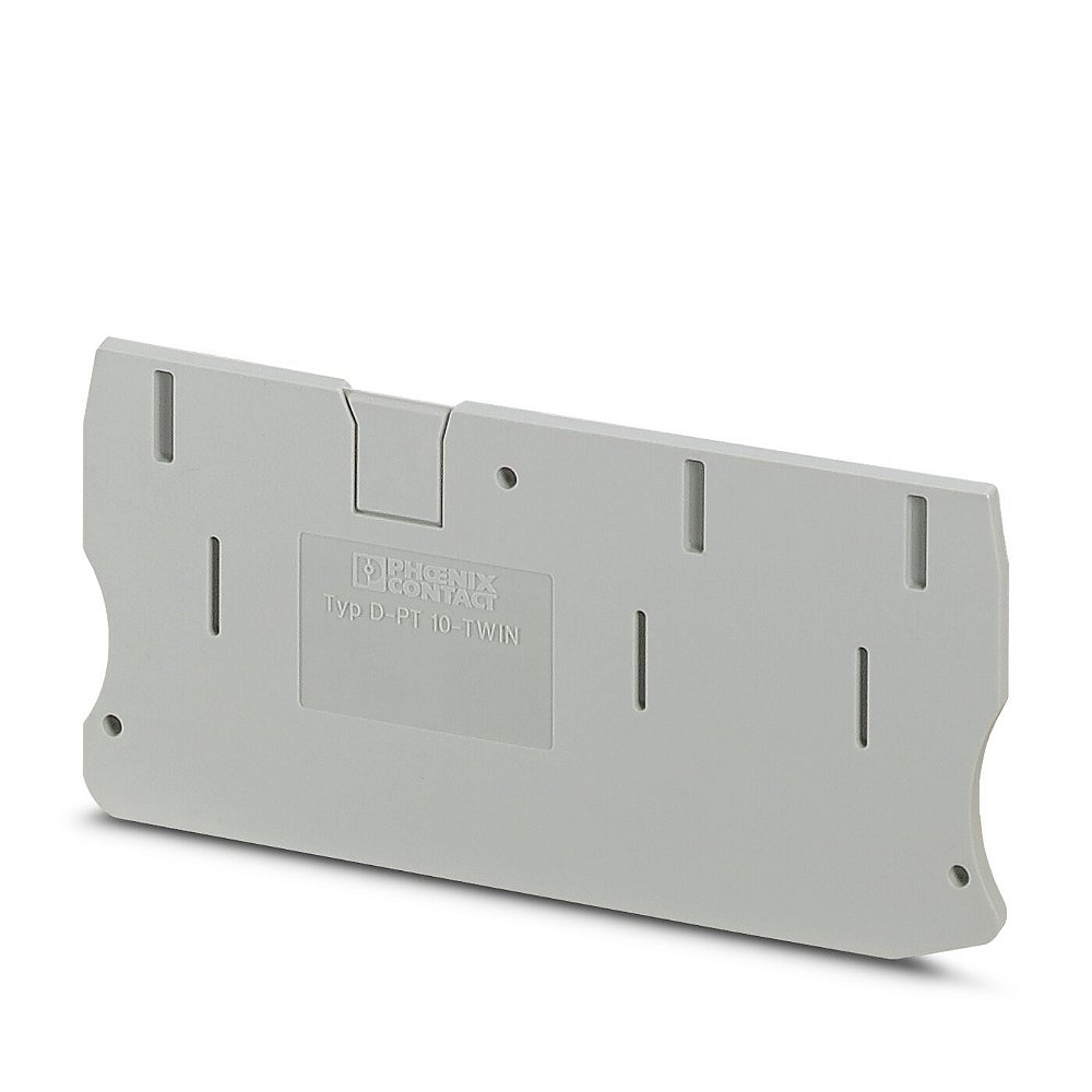 D-PT 10-TWIN Tampa Terminal para Borne 3208748 Phoenix Contact ...