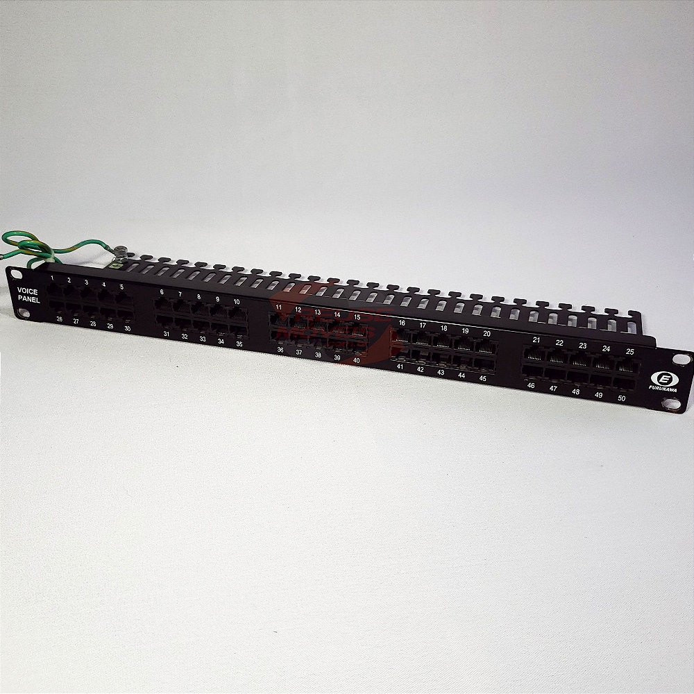 Patch Voice Panel Furukawa 50 Portas Rack 19 Carregado - Reuse Móveis ...