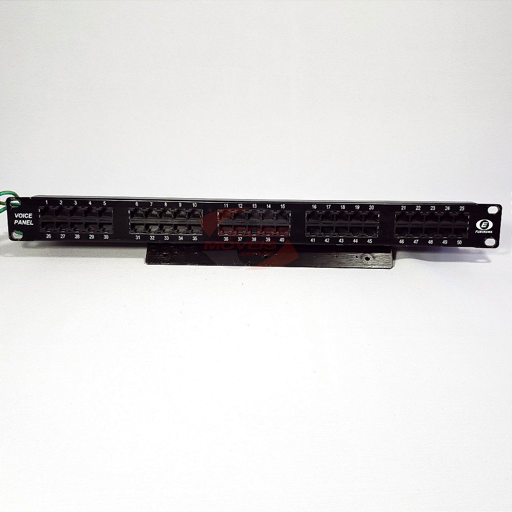 Patch Voice Panel Furukawa 50 Portas Rack 19 Carregado - Reuse Móveis ...