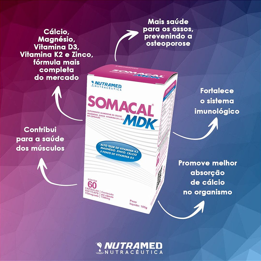 Somacal MDK - Nutramed Nutracêutica