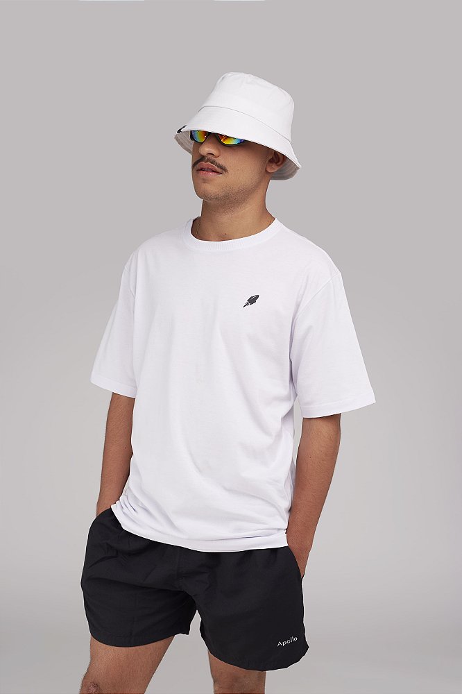 Camiseta Logo Apollo Classic Branca - Joy Apollo | Site Oficial