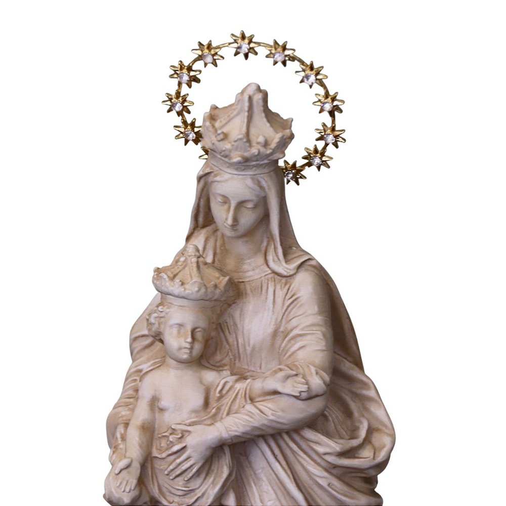 Nossa Senhora das Victórias 31cm | Com Auréola - Sistina Arte Sacra