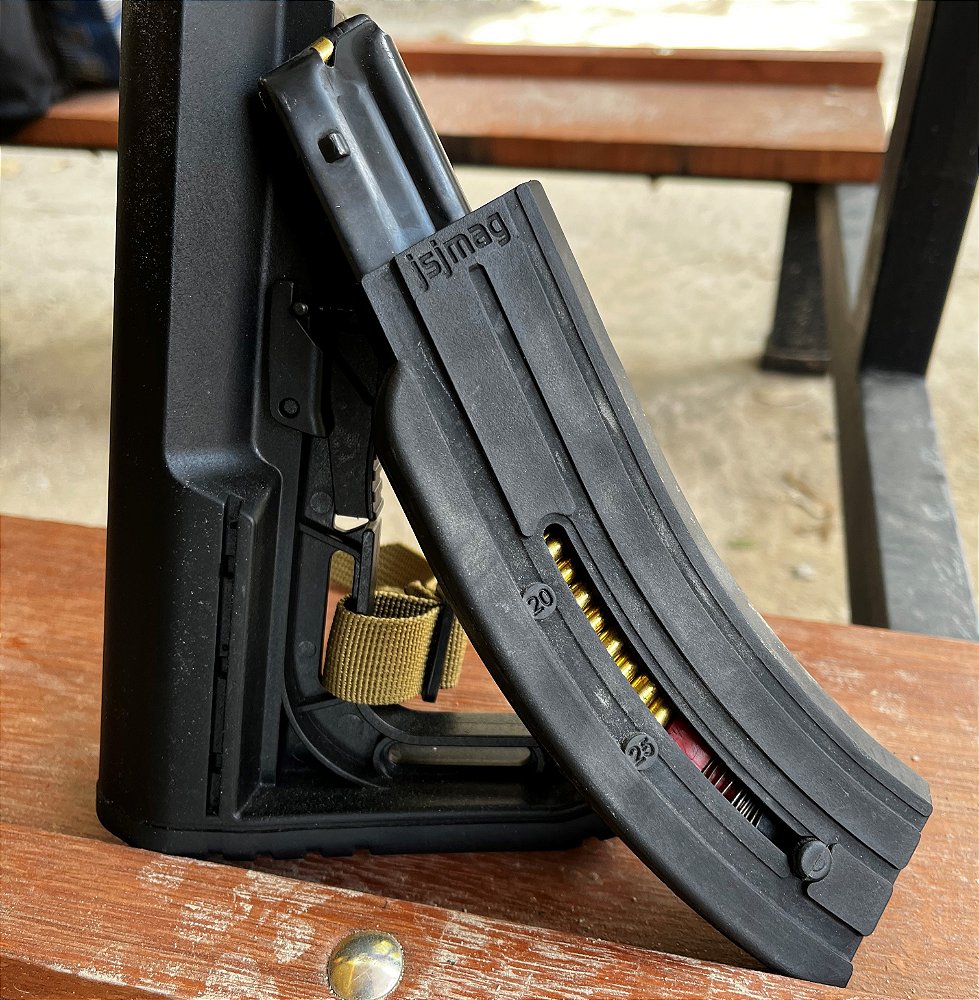 Extensor de 25 munições para CBC 7022 JSJMAG - JSJMAG