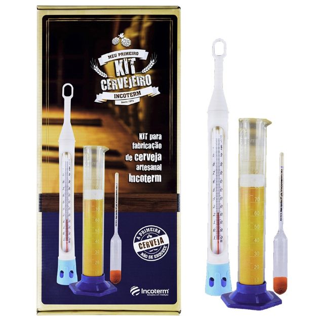 KIT MEDIÇÃO CERVEJEIRO (Termômetro/Proveta/Densímetro) - Quilombos Beer ...