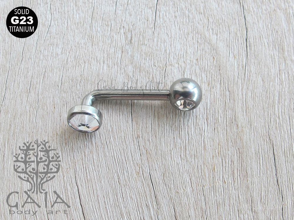 Piercing Íntimo Titânio G23 Christina Zircônias - Gaia Body Art ...