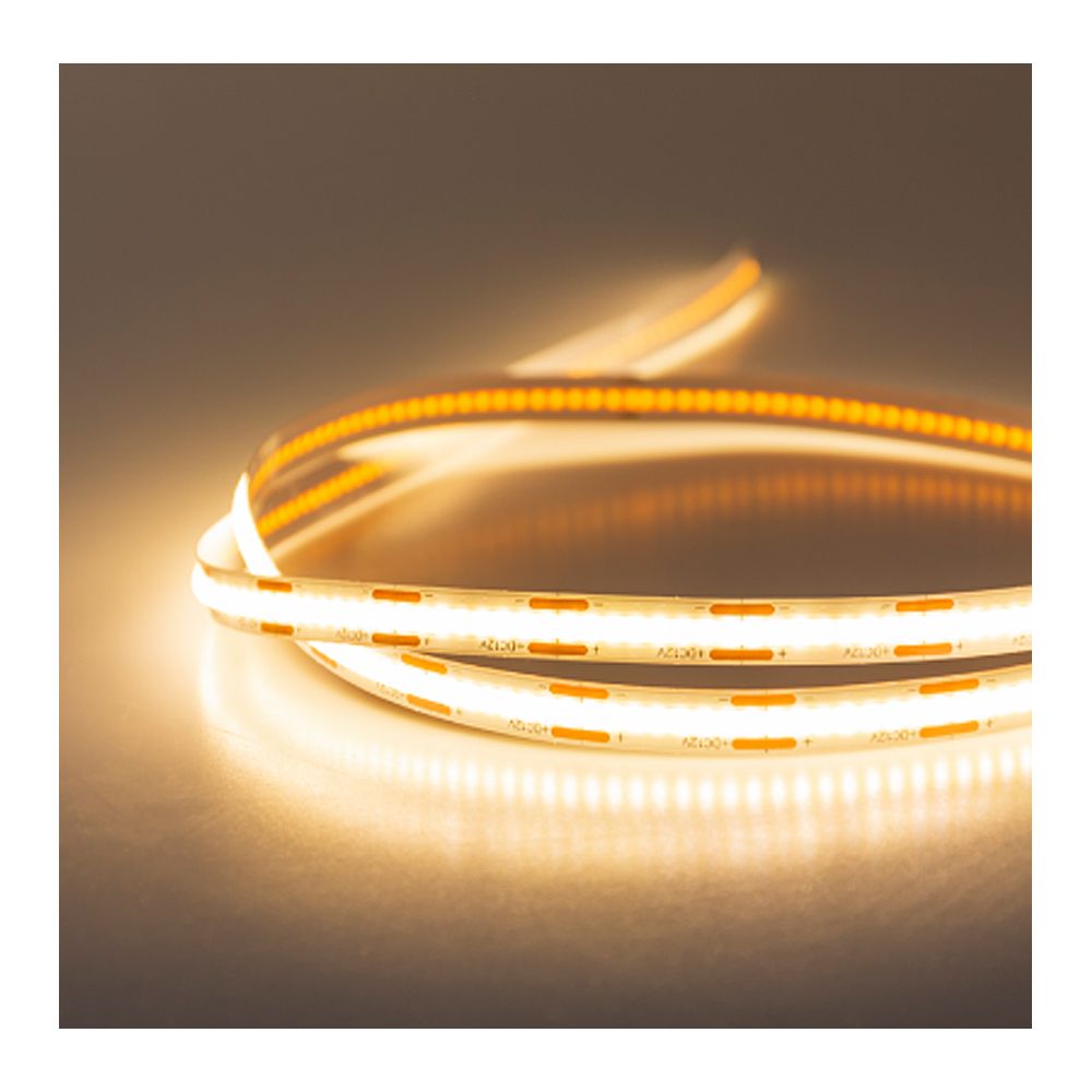 FITA LED COB - 12V - 12W/M - 3000K - 5 METROS - MAXILUX LED - FITAS LED - LÂMPADAS LED - PLAFONS ...