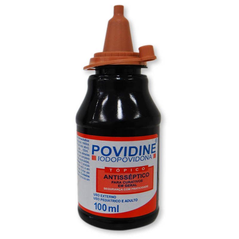 Povidine Tópico 100ml - - FarmaViver