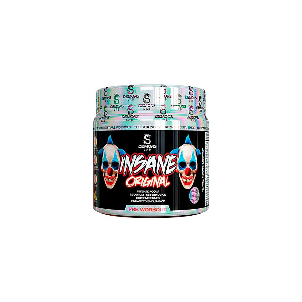 INSANE ORIGINAL DEMON LABS - 300G - Ninja Suplementos Curitiba (41 ...