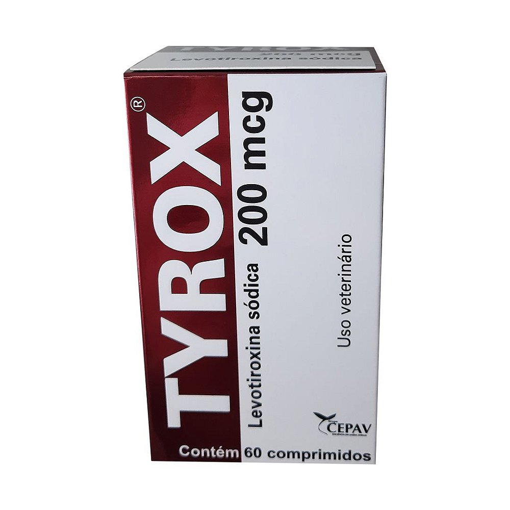 Tyrox 200mcg - BichosPetshop