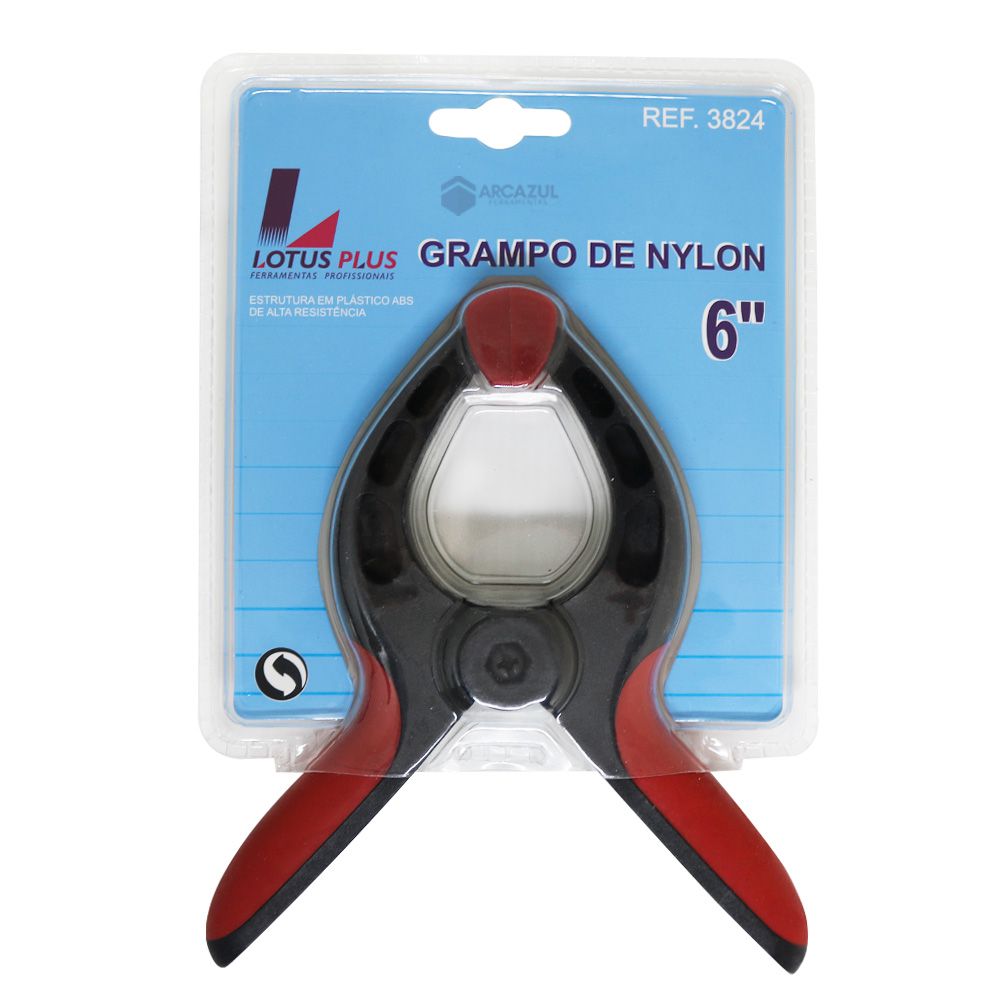 Grampo de Nylon Plus Alta Resistência 6'' Lotus 3824 - Arcazul ...