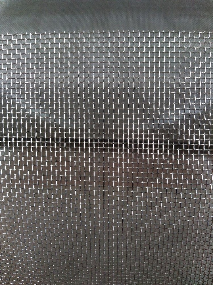 Tela Inox Malha 16, Fio de 0,41mm - 1,0m de comprimento x 50cm de ...