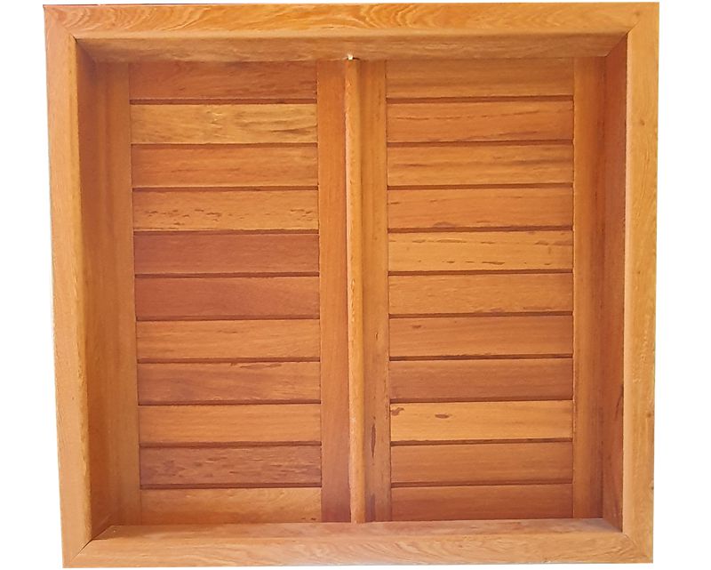 JANELA DE ABRIR 2 FOLHAS COM ALISAR 10cm ANGELIM PEDRA - Marcenaria e ...