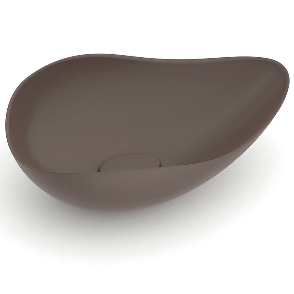 Cuba De Apoio Roca Ruy Ohtake Oval Sem Mesa 55x38,5cm - Oca Pisos e ...