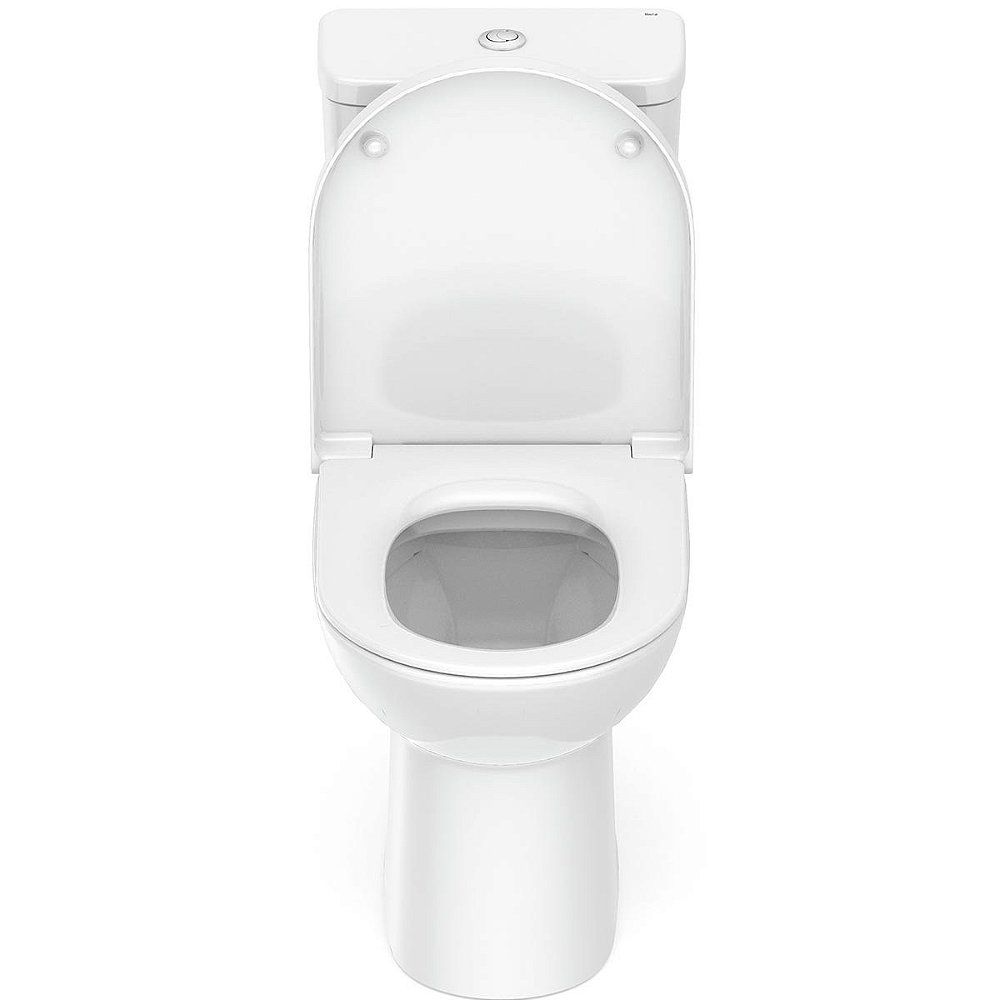 Kit Vaso Sanitário Roca Debba Round Branco Com Caixa Acoplada 3,6L ...