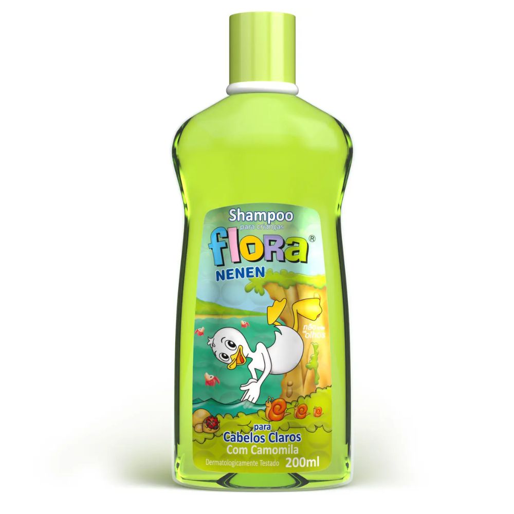 Shampoo Flora Nenen para Cabelos Claros 200ml - Montreal Distribuidora