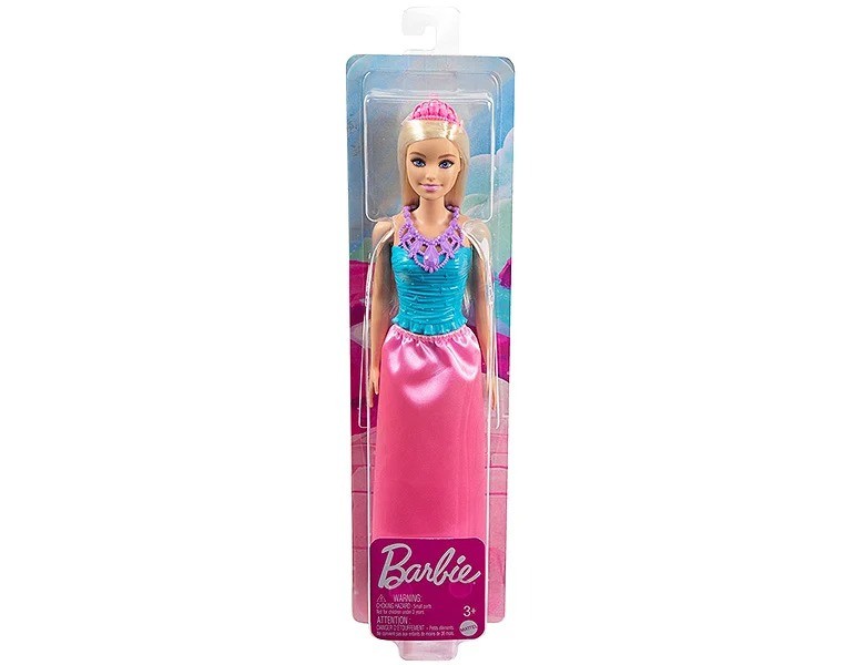 Boneca Barbie Princesa Dreamtopia - Saia Rosa - HGR00 - Mattel - Real ...