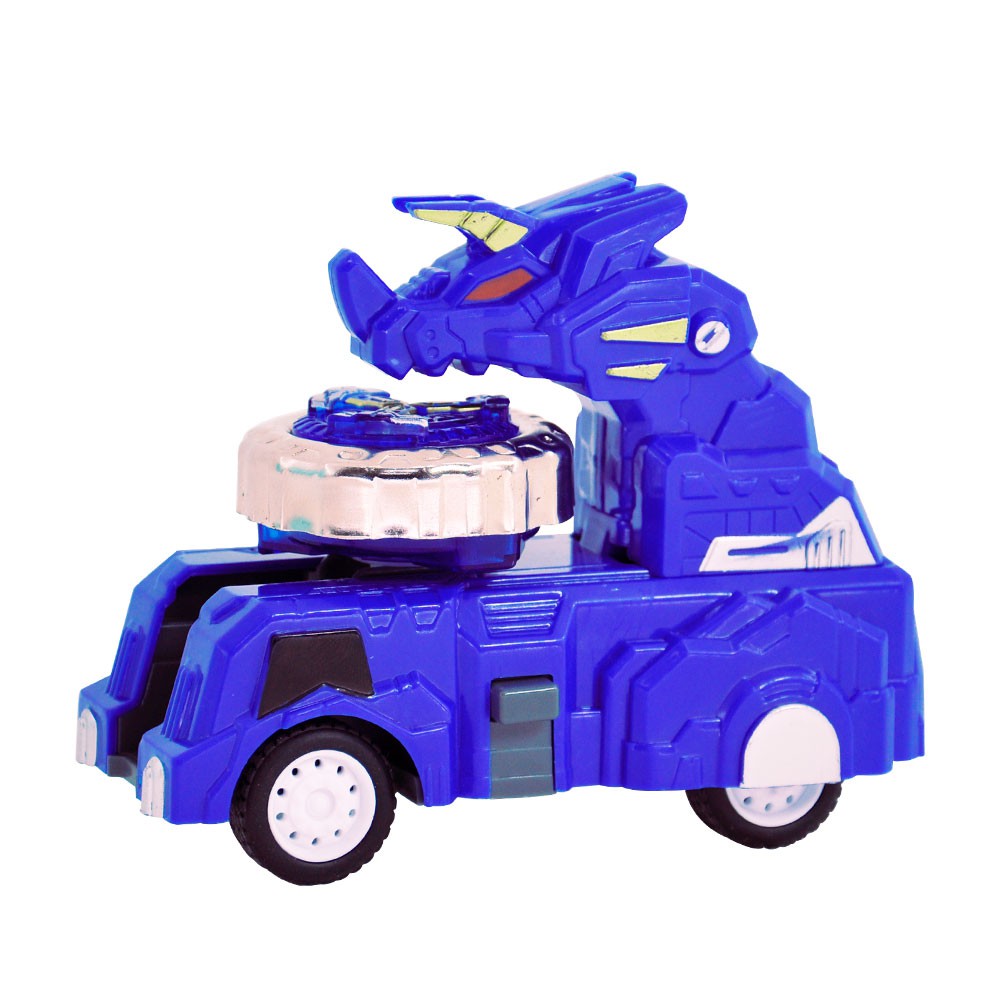 Pião Zip Zap Lançador Dino - DMT6294 - Dm Toys - Real Brinquedos