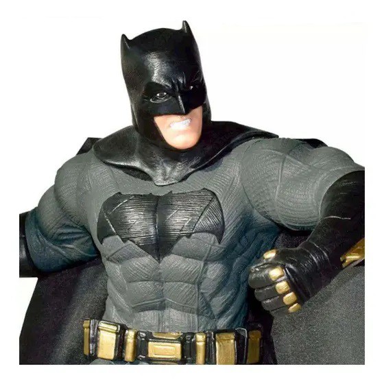 Boneco Batman - Gigante - Premium - 45cm - 0921 - Mimo - Real Brinquedos