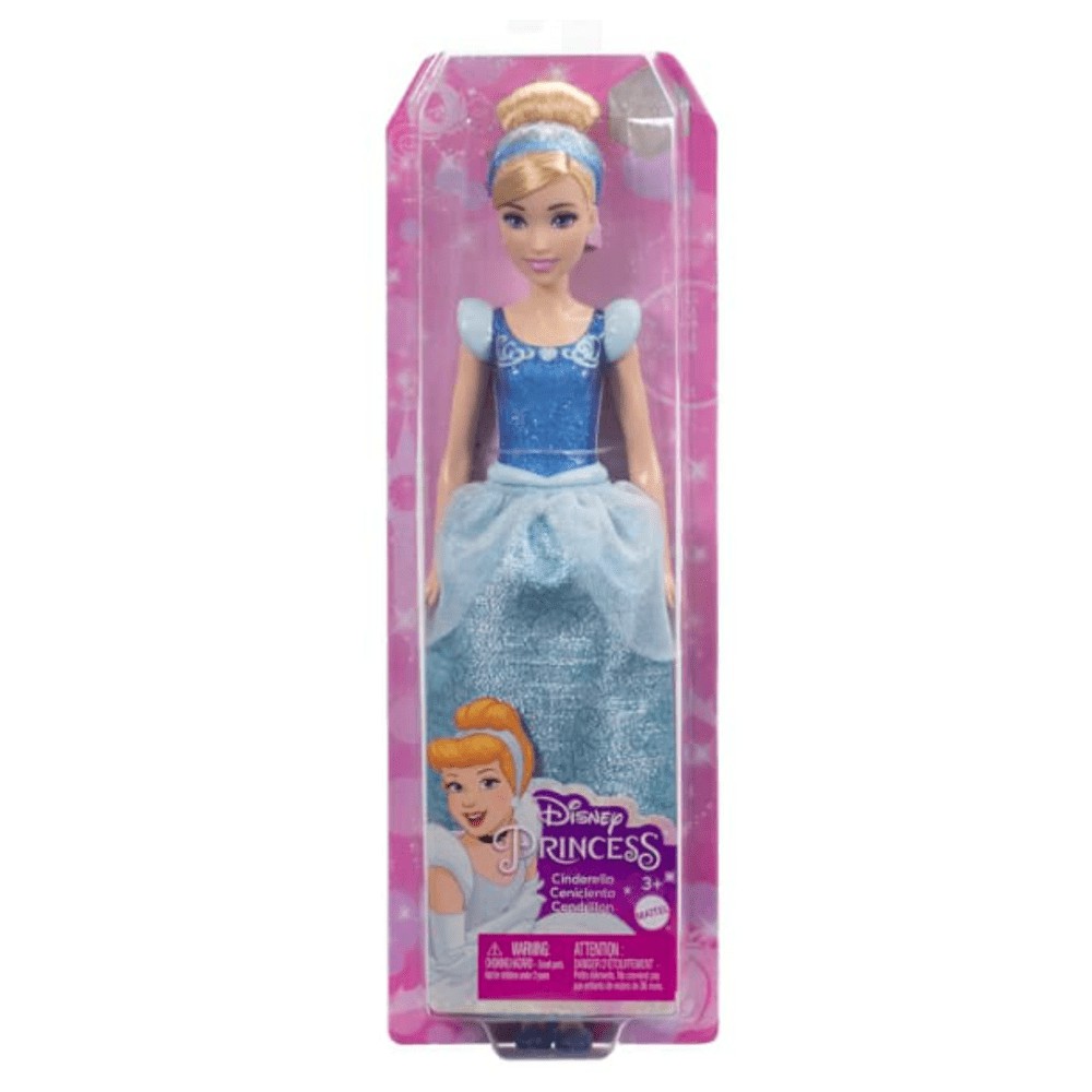 Boneca Disney Princesa - Cinderela - HLW02 - Mattel - Real Brinquedos