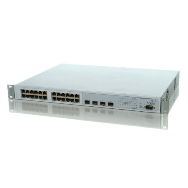 Switch 3Com Superstack 3824-3C17400 24-Port Seminovo - Infobell - Equipamentos de TI para Data ...