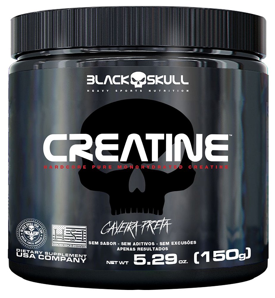 CREATINE TURBO 150g Black Skull - Salt Fit