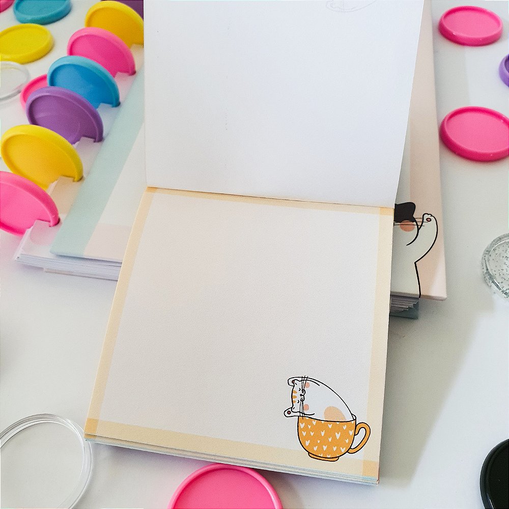 Bloco de Anotações Destacável | Funcreate Paper - Funcreate Paper ...
