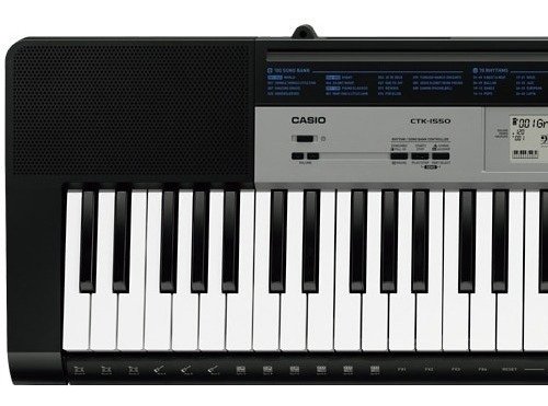 Kit Teclado Eletrônico Casio Ctk-1550 Profissional Completo Em Promoção ...