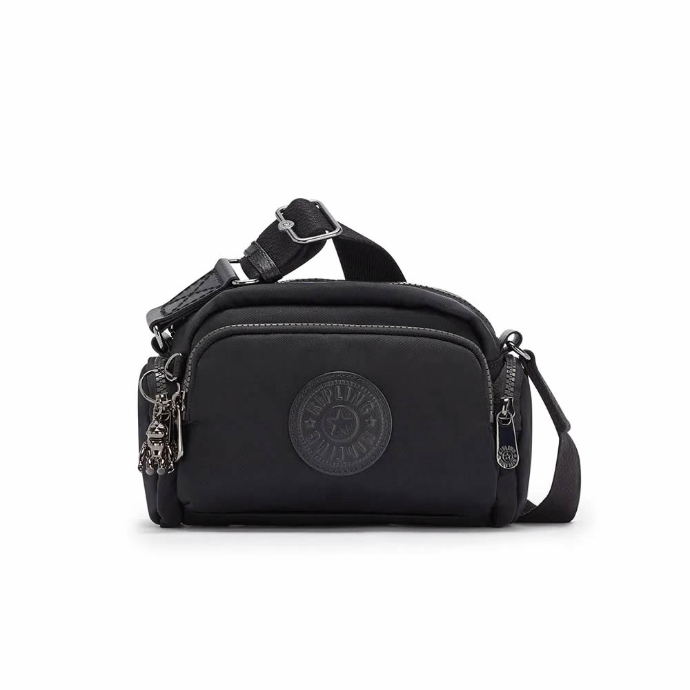 Bolsa Transversal Kipling Jenera Mini Bolsa Preto - Viajante Moderno