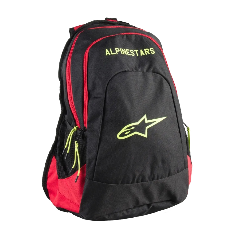 Mochila Alpinestars Defcon Backpack Preto e Vermelho - Viajante Moderno