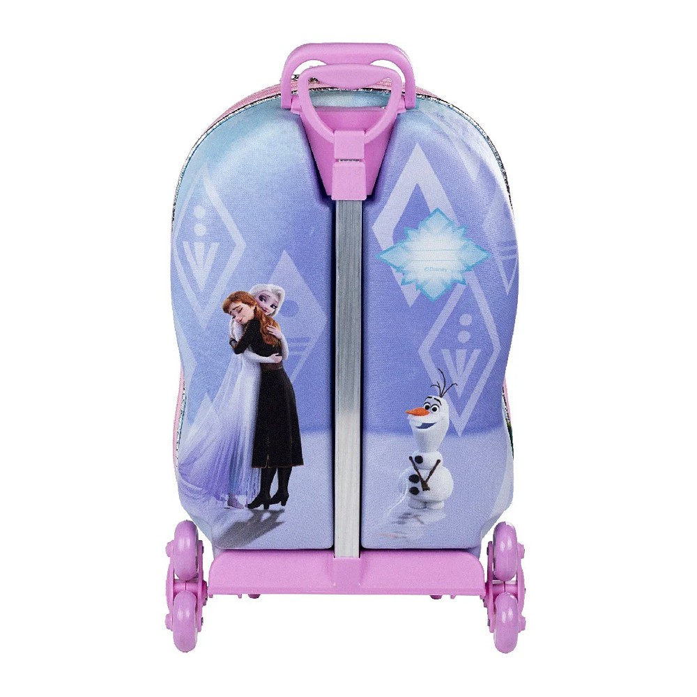 Mala Infantil MaxToy Frozen Elsa Azul - Viajante Moderno