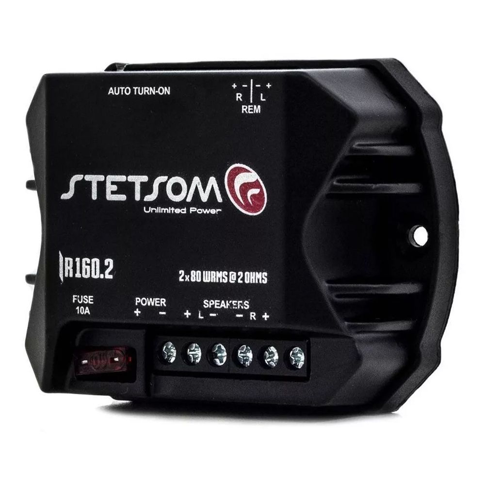 4 Channel Stetsom IR 400.1 2 Ohms Compact Digital Mono Amplifier Iron ...