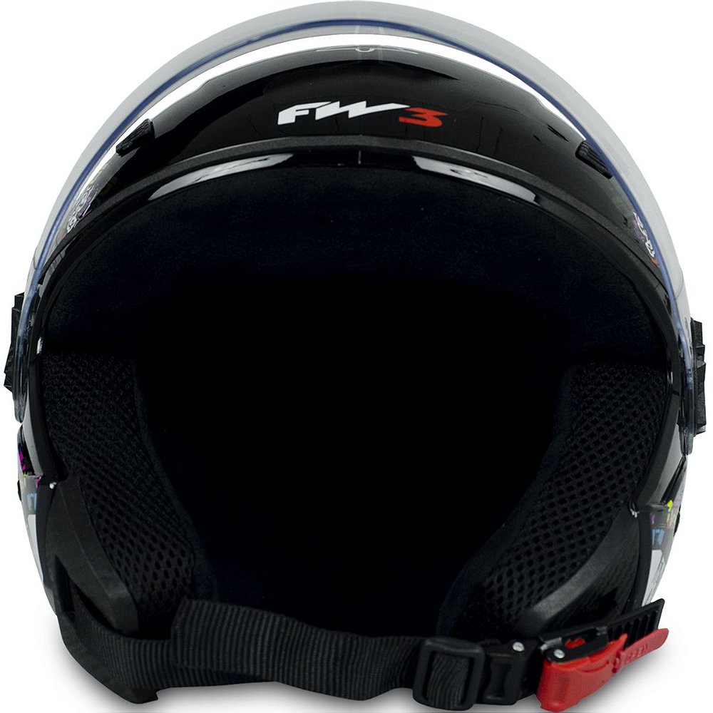 Capacete X Open Favela - Fw3 - Auto Equip