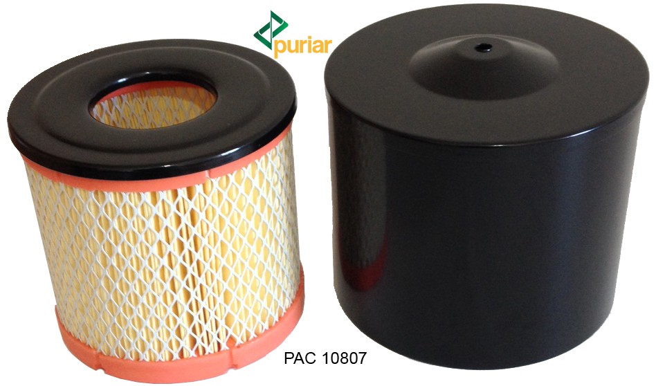 PAC 10807 Filtro de ar completo Yanmar YT22, Original Puriar - Agro ...