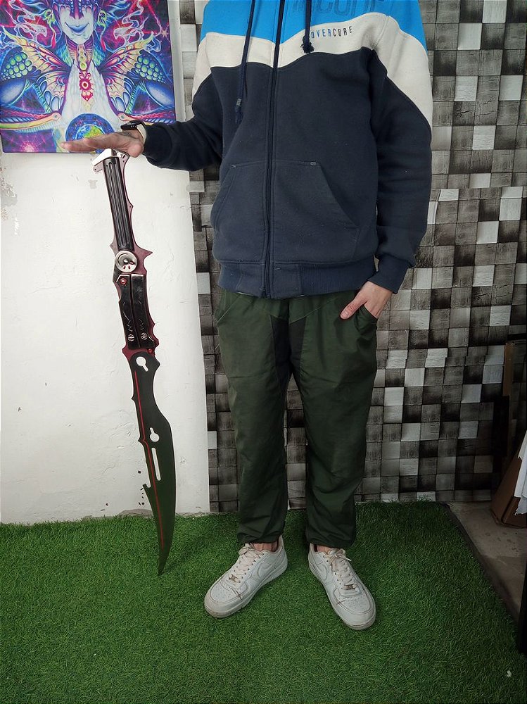 Espada Final Fantasy Yongli Lightning Blazefire Gunblade - Tenda Medieval
