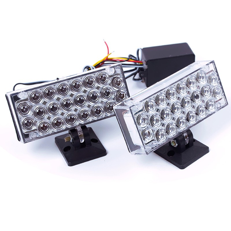 Kit Estrobo Giroflex 2 painéis Branco - Strobos Automotivos