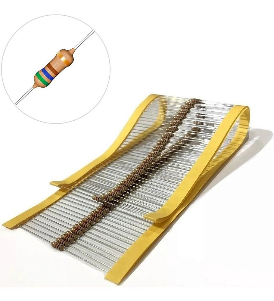 Resistor 560R Cr25 1/4W 5% - Pacote Com 100 Peças - Smart Componentes ...