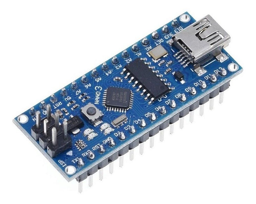 ARDUINO NANO V3 COM CABO USB - Smart Componentes Eletronicos