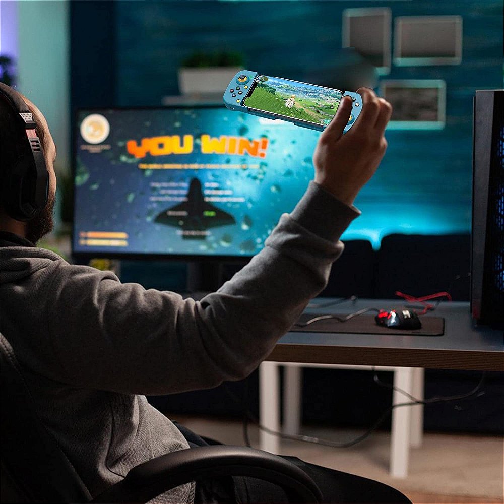 Controle Bluetooth Celular Gamepad Android Ios Pc BSP-D3 Variados ...