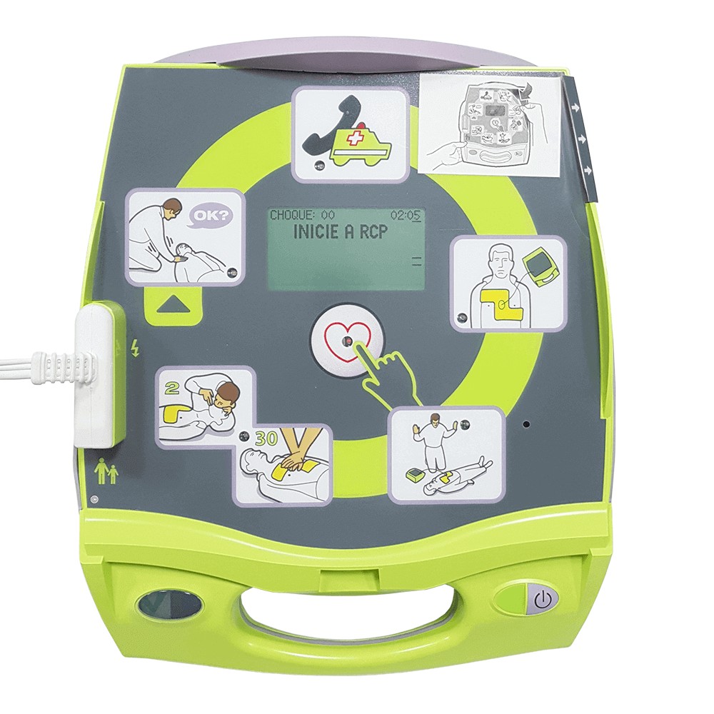 Desfibrilador Externo Automático (DEA) Zoll AED Plus com feedback RCP ...