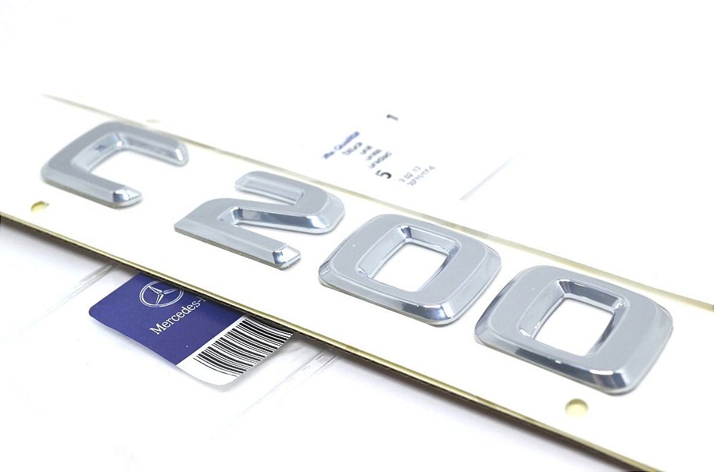 Emblema Mercedes-Benz C200 Original - Assaliz Import.