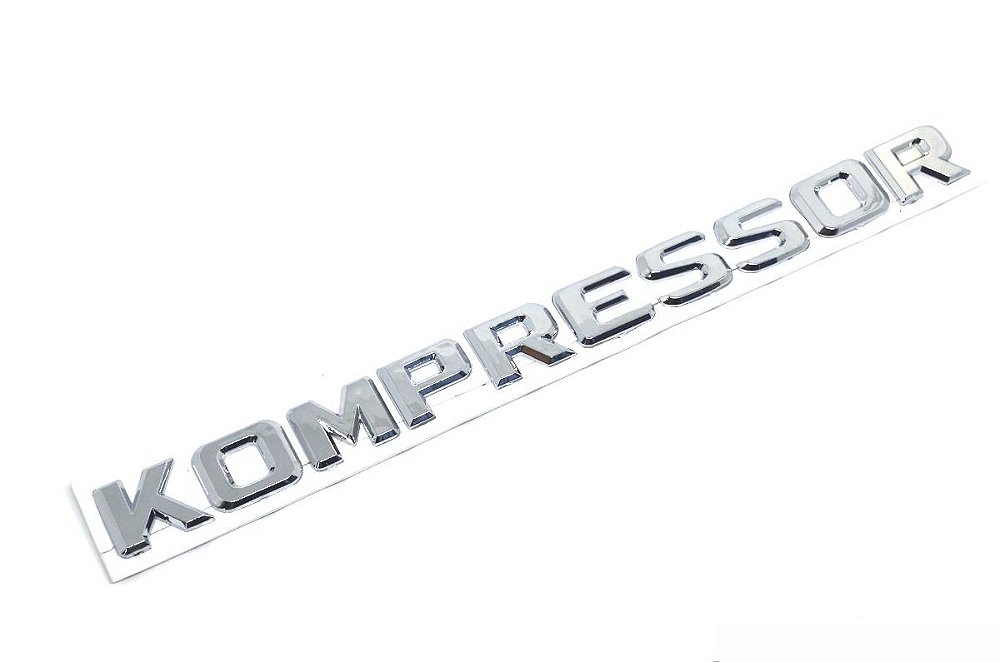 Emblema Mercedes-Benz Kompressor - Assaliz Import.