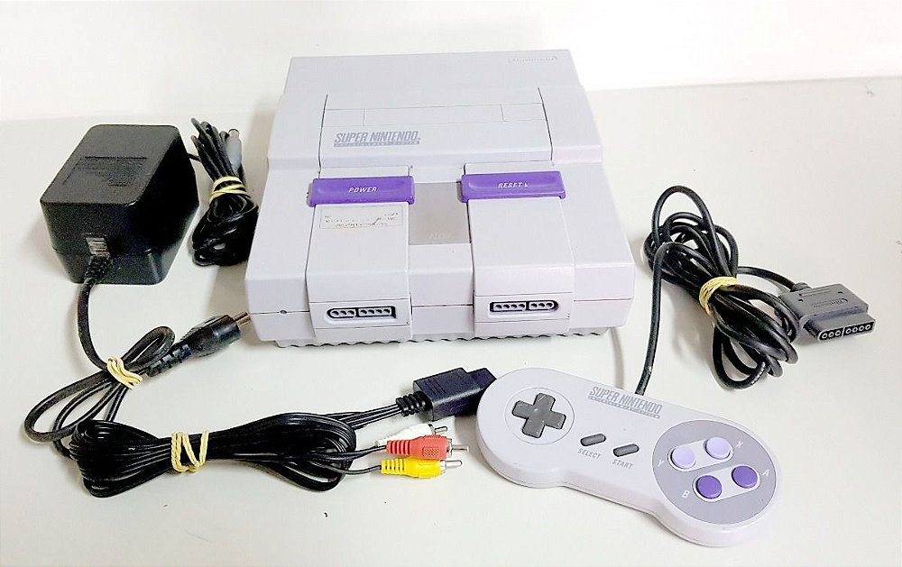 Console Super Nintendo - SNES - Loja Sport Games